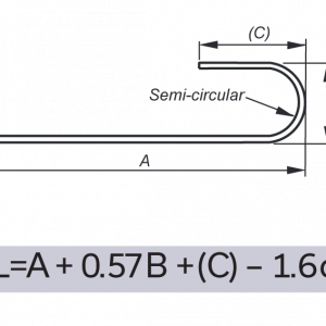BS Rebar Shape Code 13 | Heaton Manufacturing