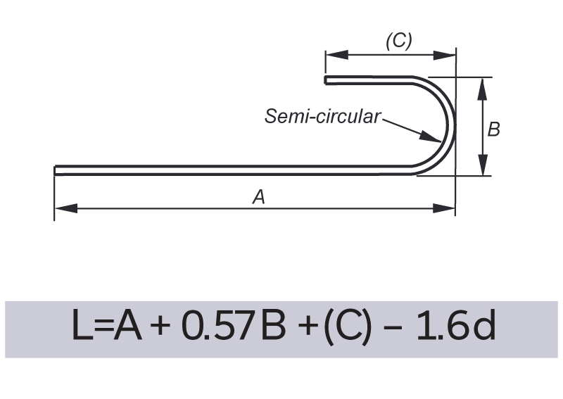 BS Rebar Shape Code 13 Heaton Manufacturing BS Rebar Shape Code 13 Heaton Manufacturing