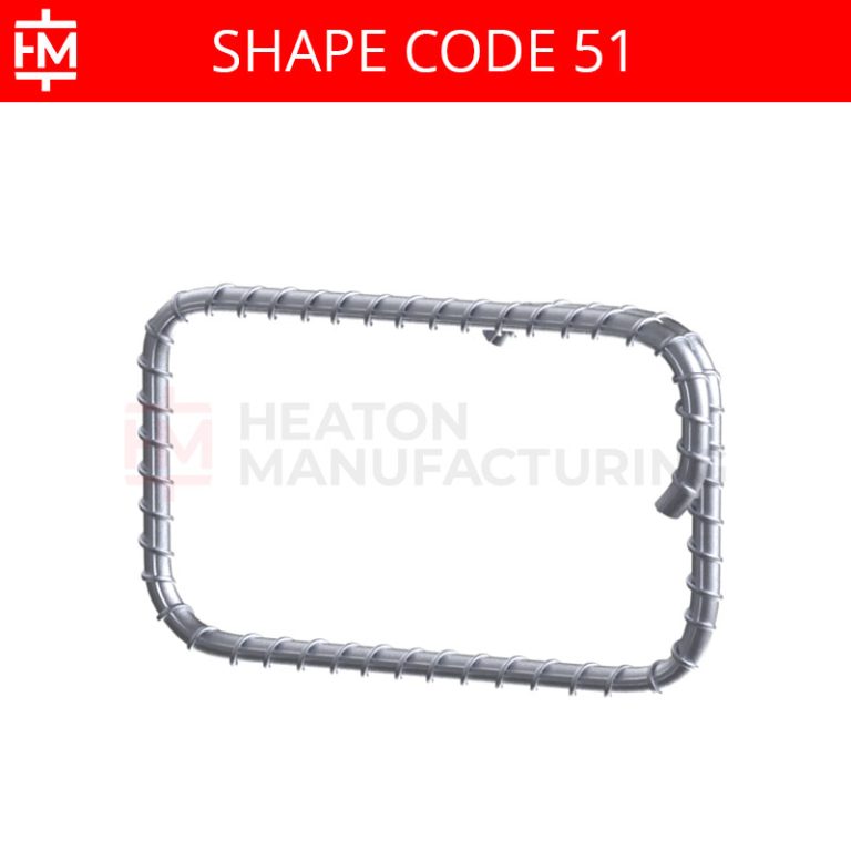 BS Rebar Shape Code 21 | Heaton Manufacturing